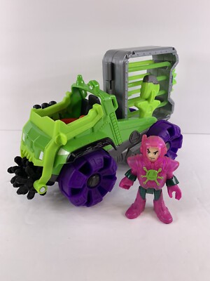 Fisher-Price Imaginext DC Super Friends Lex Luthor Hauler Green/Purple ...