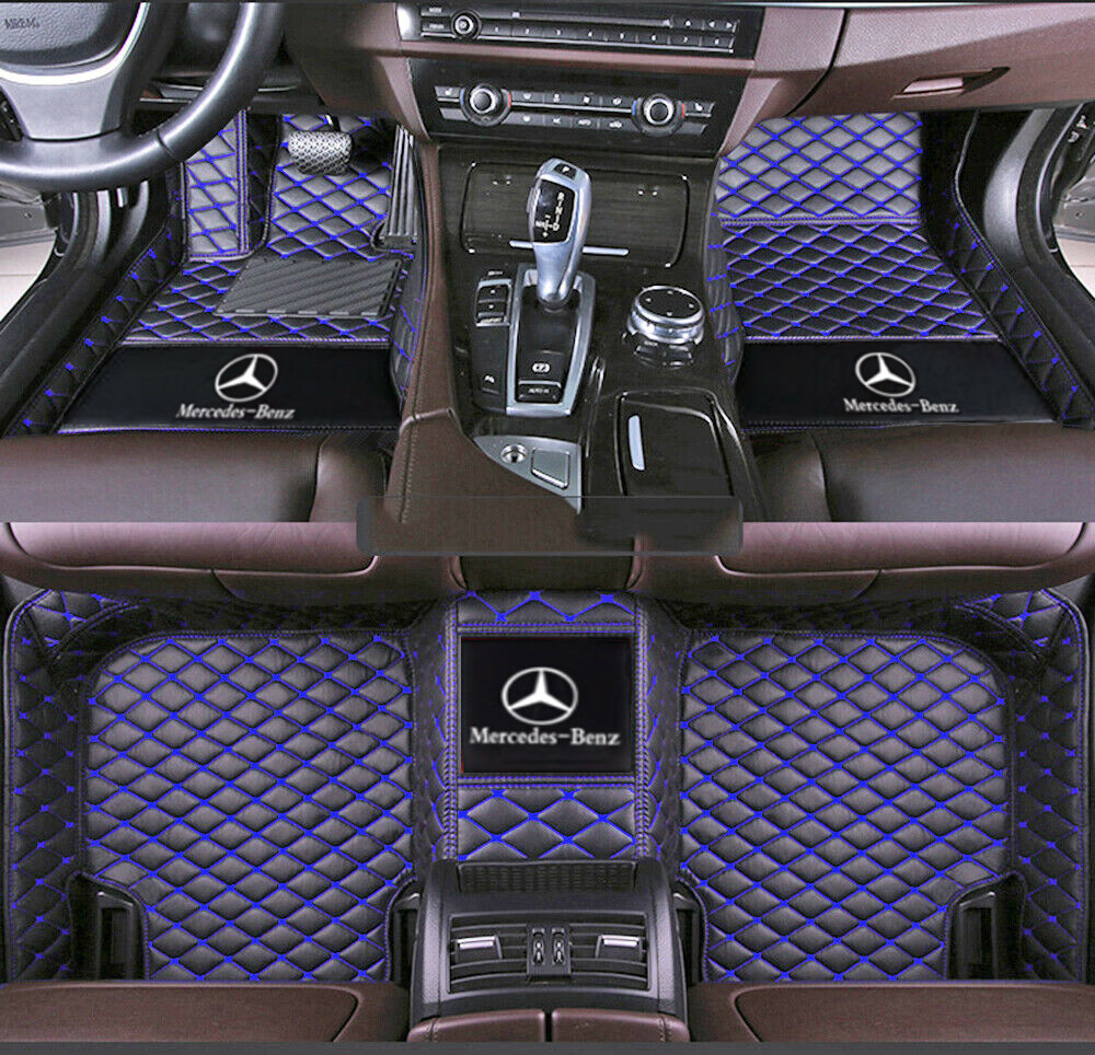 For Mercedes-Benz 1998-2026 All Model Luxury Waterproof Carpets Car ...