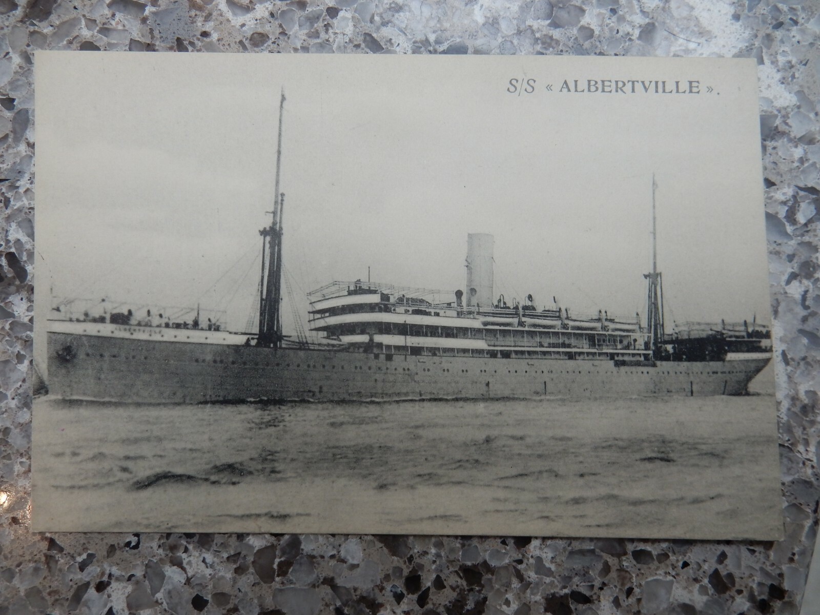 SS ALBERTVILLE SUNK WW2 LE HAVRE 1940 LUFTWAFFE | eBay