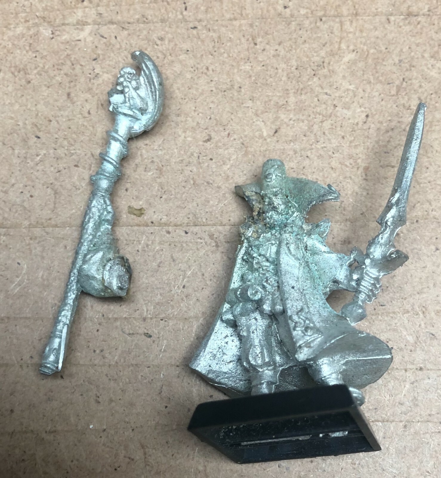 GW Warhammer Fantasy Age of Sigmar Empire Battle WIZARD on Foot OOP ...