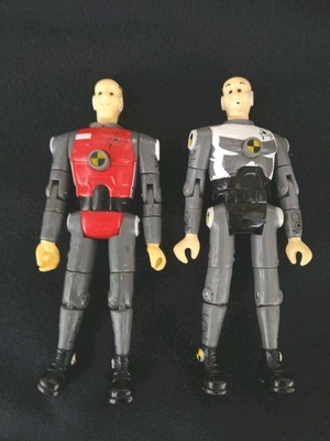 Crash Test Dummies Figure Head Pop Up Action Mattel Lot Of 2 excellent ...