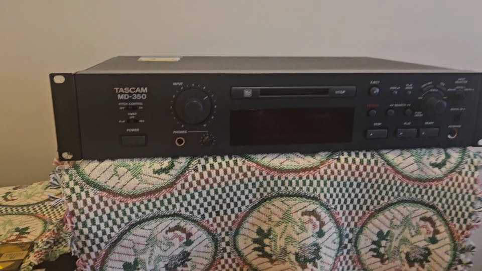 Tascam MD-350 Minidisc Player/Recorder - 120V / 230V - Serviced ...