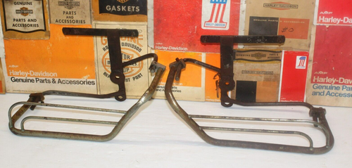 Harley Panhead Hydra-Glide Knucklehead Royalite Saddlebag Carrier Guard ...