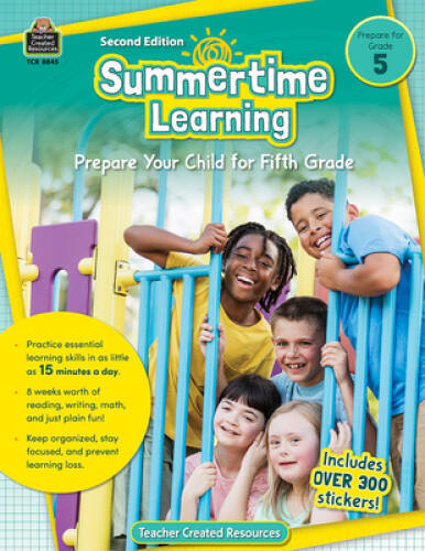 Summertime Learning Grd 5 - Paperback By Teacher Created Resources ...