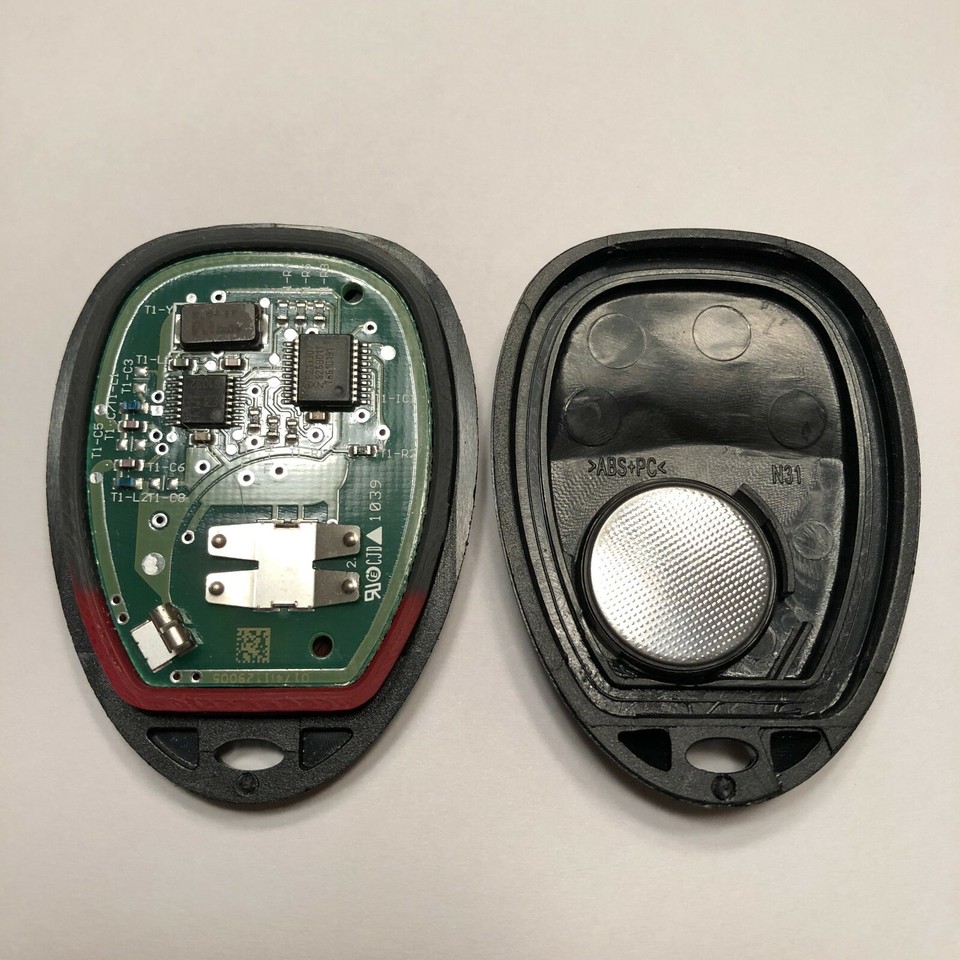 New OEM Electronics Keyless Remote Fob + Chip Key 6 Button OUC60270 ...