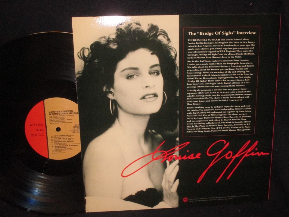 Louise Goffin "Words and Music" LP | eBay