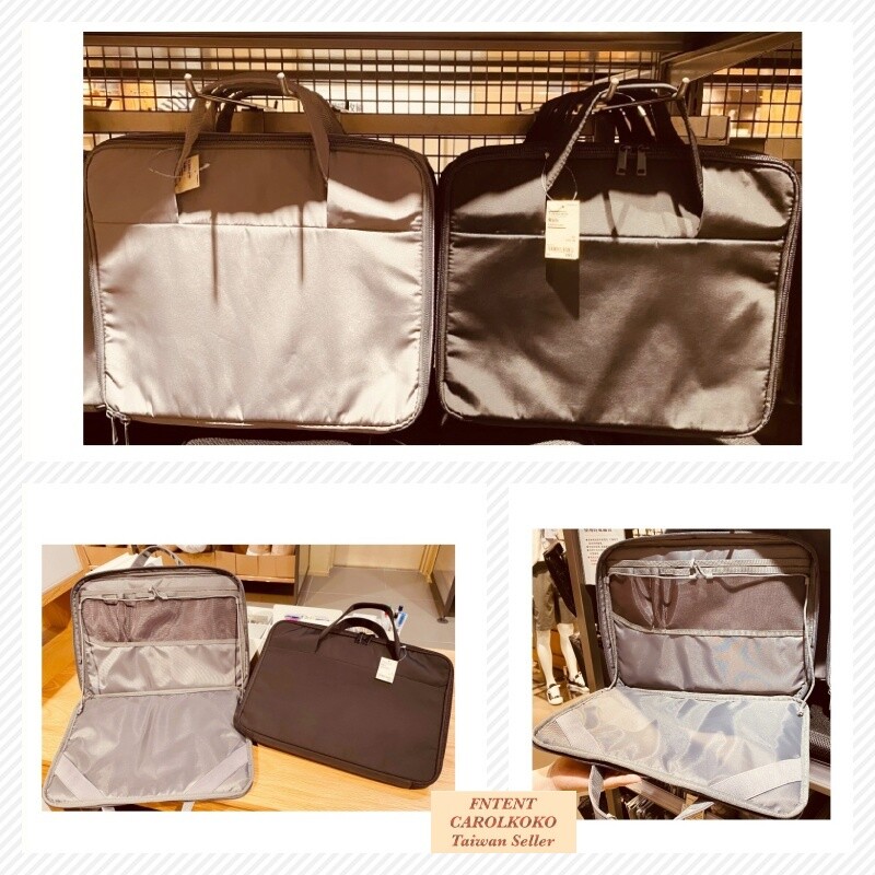MUJI Laptop Case A4 Black/ Grey 無印良品 可以直接放入使用的電腦包 | eBay