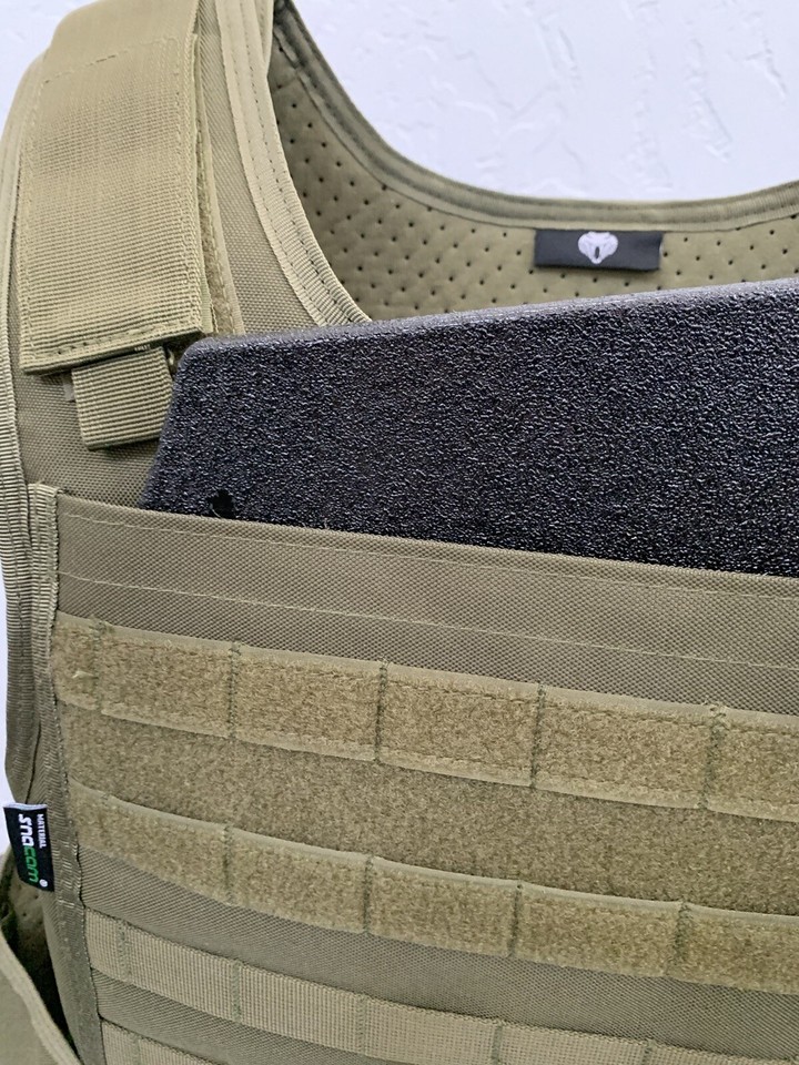 BULLETPROOF Vest Free Made With Kevlar Inserts 3A And AR600 body armor ...