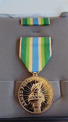 USN US NAVY & FLEET MARINE UNISSUED ARMED FORCES IA SERVICE MEDAL ...