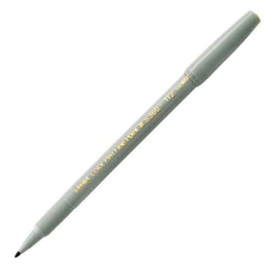 Pentel Lot/2 Arts Color Pen Marker Fiber Tip Fine Light Gray School ...