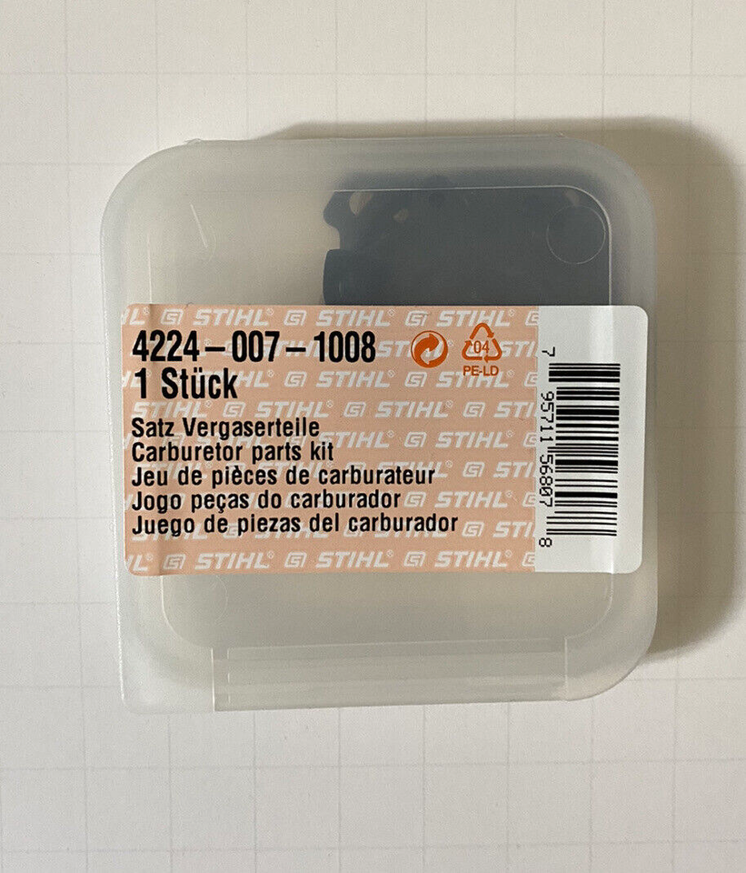 STIHL Carburetor Parts Kit Genuine OEM Part 4224 007 1008 | eBay
