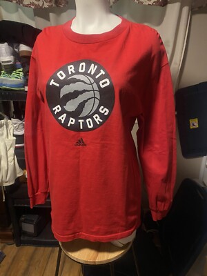 Toronto Raptors Adidas Mens Long Sleeve Shirt, Size Large | eBay