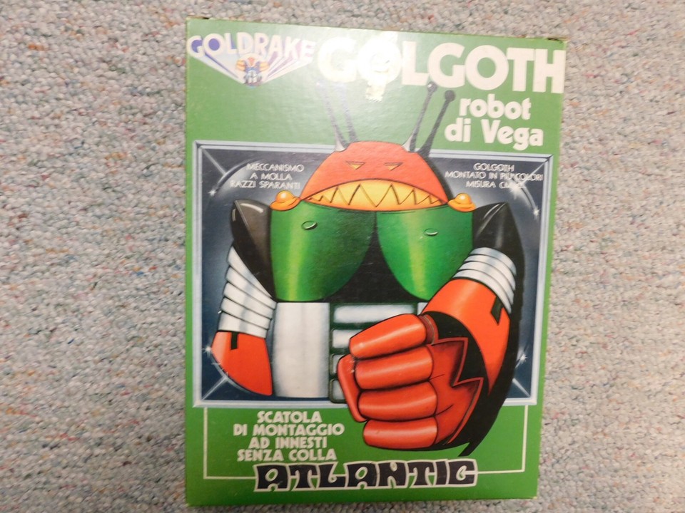 Atlantic of Italy Space Box# GK4 Goldrake Golgoth robot di Vega 1978 ...
