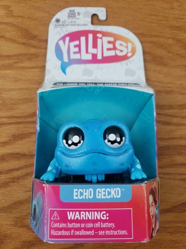New, Yellies, Blue Echo Gecko, Voice-Activated, Lizard, Toy, 5 & Up ...
