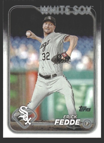 Erick Fedde #405 2024 Topps Chicago White Sox | eBay