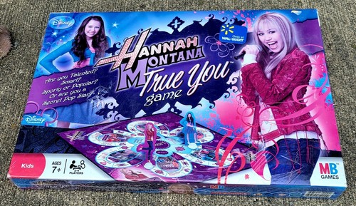 2008 TRUE YOU Board Game Disney Hannah Montana Milton Bradley Miley ...
