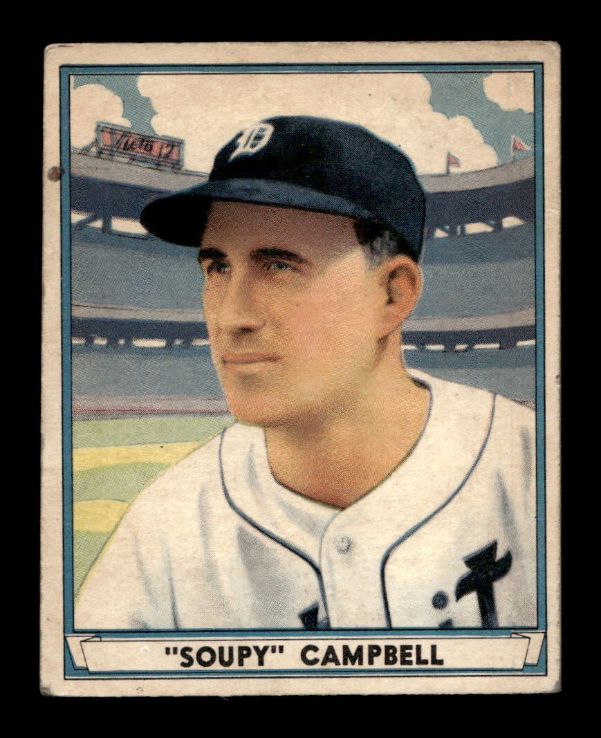 1941 Play Ball #37 Soupy Campbell Tigers VG+ *5u | eBay