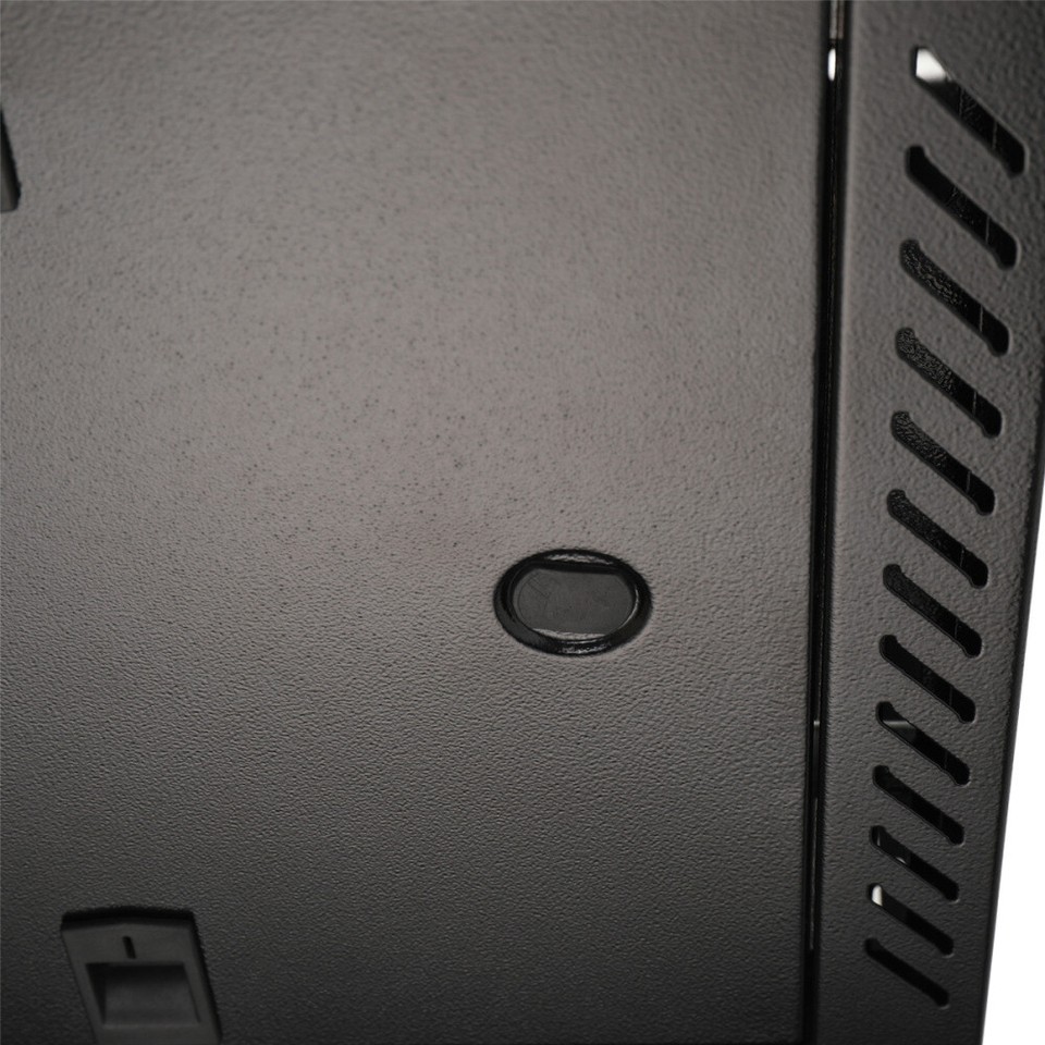 15U Network Server Data Cabinet | Wall Mount | Glass Locking Door | 15 ...