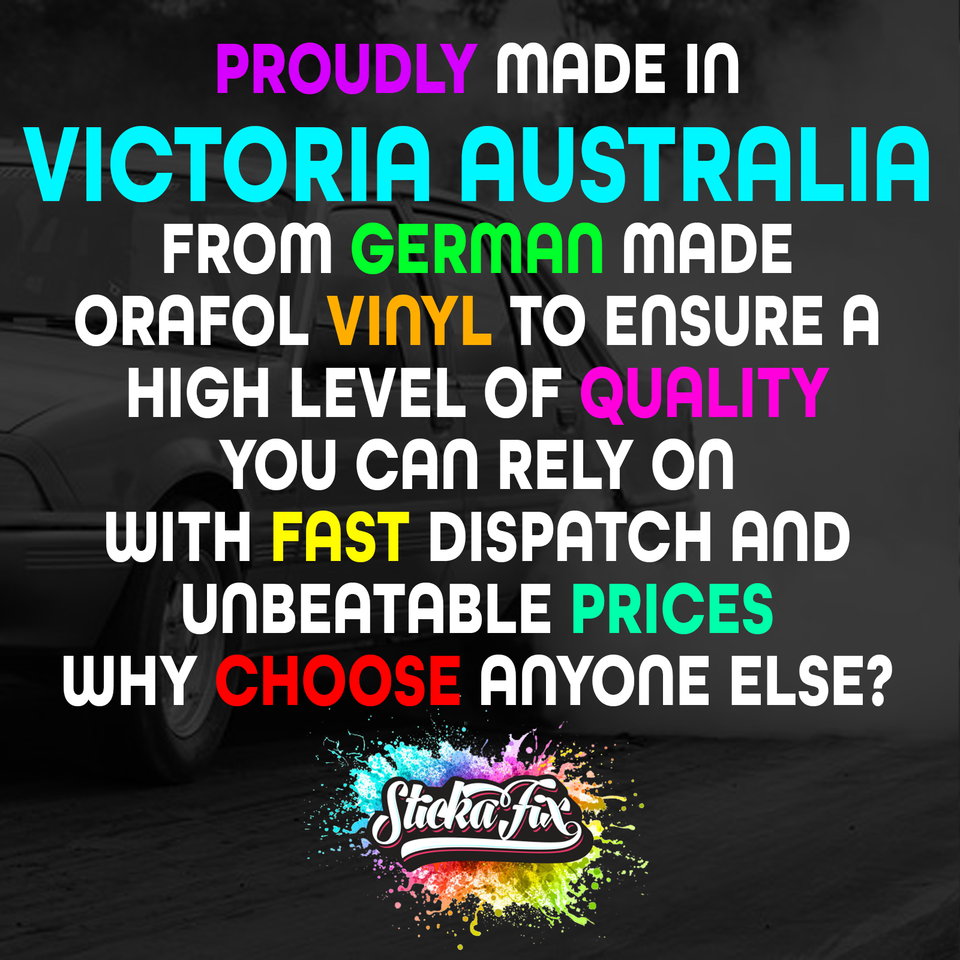 Barra Life Windscreen Sunstrip Vinyl Decal Windshield Banner 4x4 Car ...