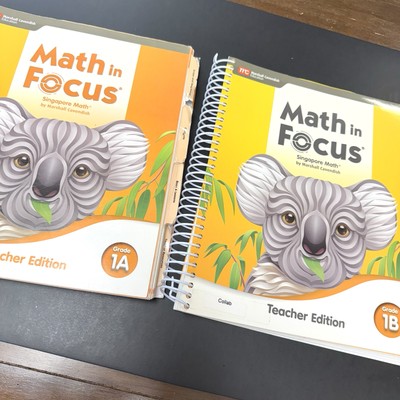 Math in Focus Grade 1 Set Teachers Edition 2020 /Volume 1A & 1B (Koala ...