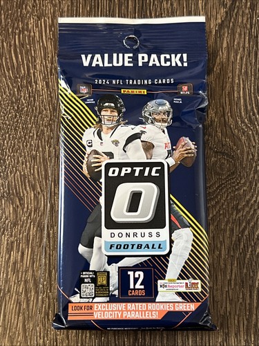2024 Panini Donruss Optic Football Value Packs X 5 Ready To Ship | eBay