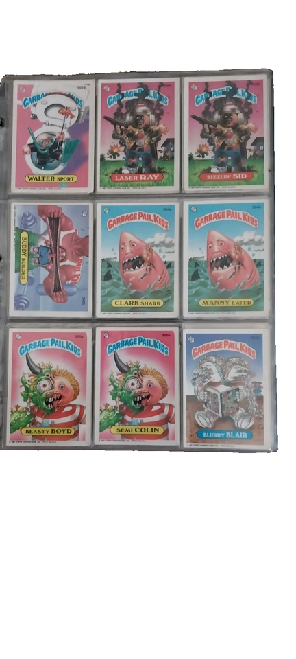 Garbage Pail Kid Cards Lot 1985 series (vintage) | eBay