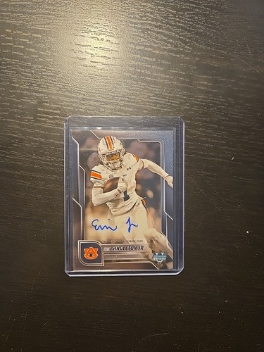 2025 Bowman Chrome U Eric Singleton Jr. Prospect Auto #BCA-ESI Tigers ...