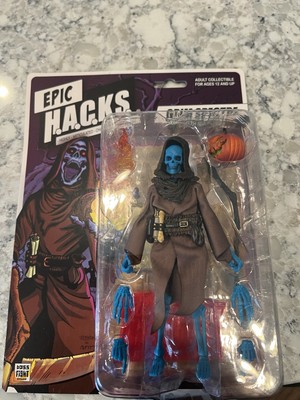 Boss Fight Studio Epic Hacks GRIM SPECTRE Earth Scorcher 6" Figure Blue ...