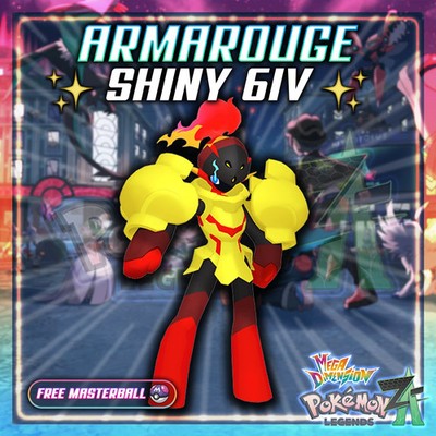 6IV Shiny Armarouge Legends ZA MEGA DIMENSION DLC (Pokemon Legends Z-A ...