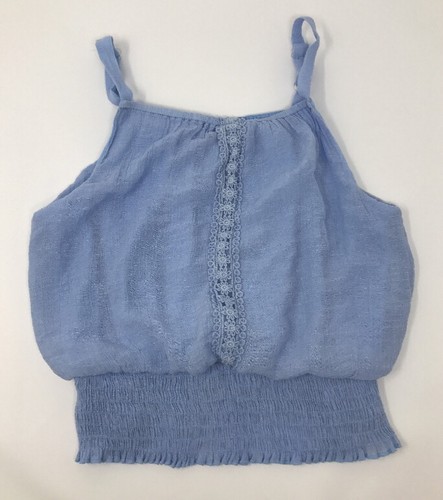 Disney D-Signed Girls Blue Halter Top Size S (7-8) With Adjustable ...