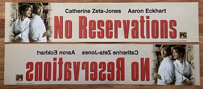 📽 No Reservations (2007) - Double-Sided - Movie Theater Mylar / Poster ...
