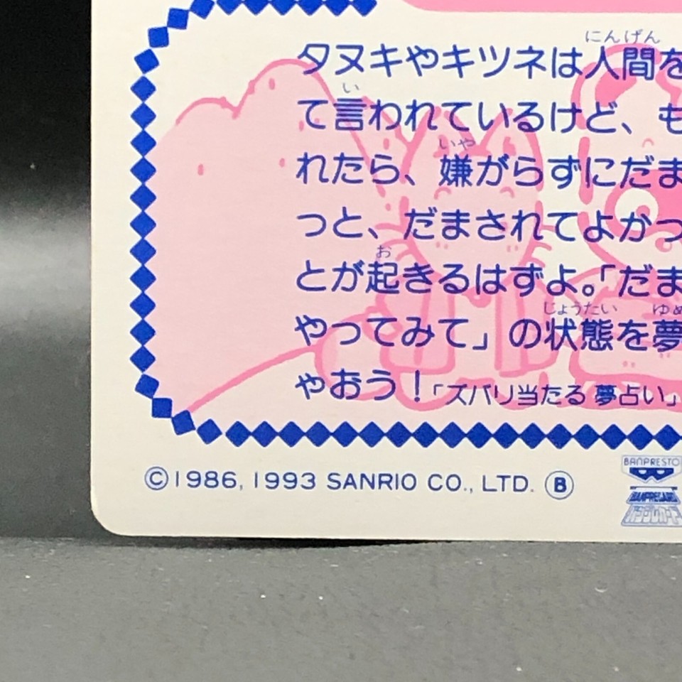 POKOPON NIKKI Sanrio Card TCG Japanese BANPRESTO 1993 0310 | eBay