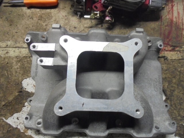 Aluminum CYLINDER HEADS V6 FORD Intake E6ZM M9424-A380 IMCA ARCA K&N ...