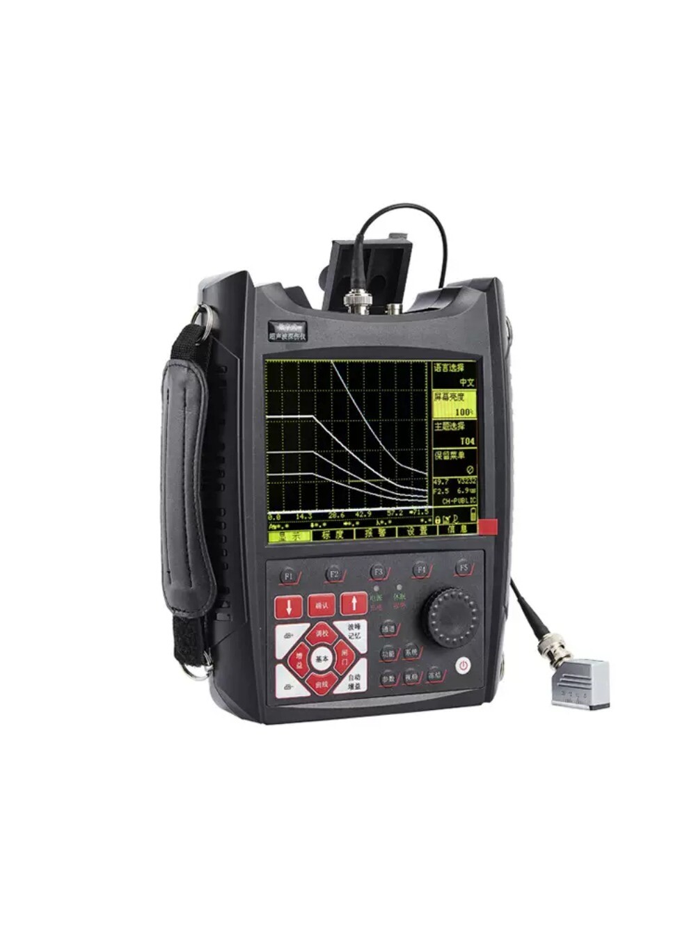Steel Weld Inspection Machine Digital Ultrasonic Flaw Detector XUT560C ...