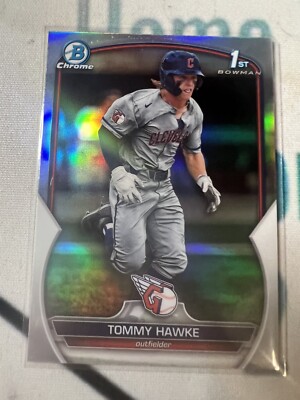 TOMMY HAWKE 2023 BOWMAN DRAFT CARD BDC-141 GUARDIANS (FIRST ROOKIE ...
