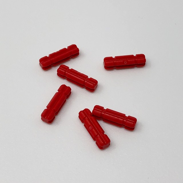 LEGO Red Axle 2 with Grooves ( 5x) 4142865 bright red for sale online ...
