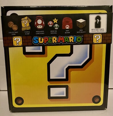 Nintendo Super Mario Mystery Block CultureFly Box BRAND NEW | eBay