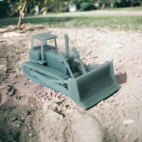 N scale dozer construction mining equipment vehicle 1:160 railroad ...