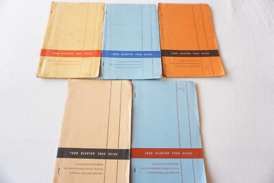 Glenton Bus Coach Tour Guide Travel Guide x5 | eBay UK