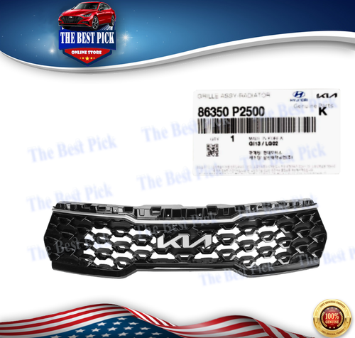 ⭐GENUINE⭐ Front Upper Bumper Grille For Kia Sorento 2022-2023 ...