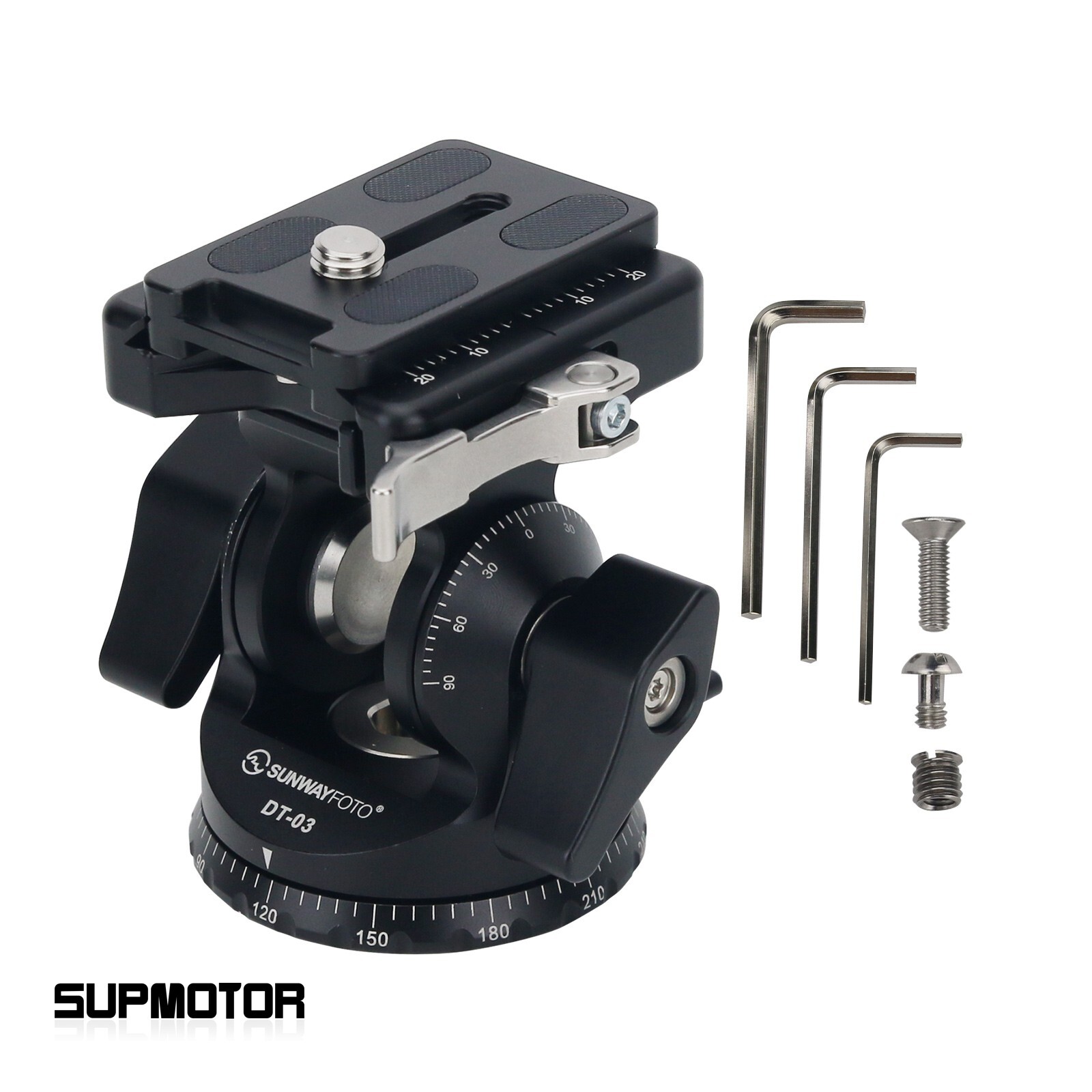 DT-03 Two-way Head Tripod 360° Panning Base for Telephoto Lenses | eBay