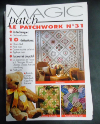 Magic Patch N° 31 Patchwork Couture Quilt Technique ombre et lumière Appliqué | eBay