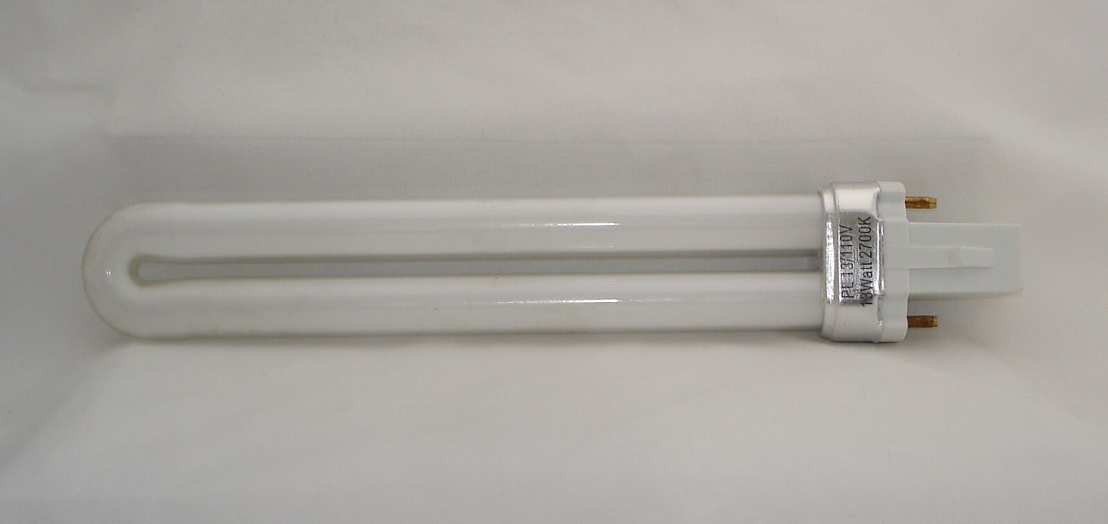 2 pcs. PL 13W 110V G23 Base 1U Tube CFL 2700K WarmLight Compact ...