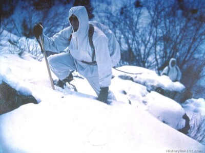 6x4 Gloss Photo ww519A WW2 World War II WW2 Winter Scenes w9 | eBay