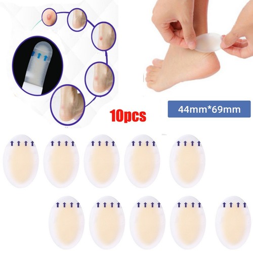 For Foot Heel & Toe Blister Plasters 10pcs Pack Quick Relief Guaranteed ...