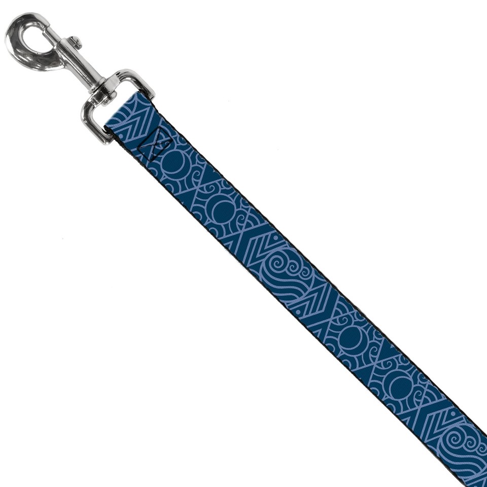 Dog Leash 6-FEET Avatar Last Airbender Water Element Symbol Blues | eBay