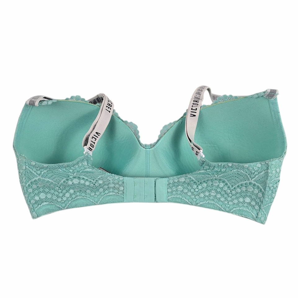 Victoria's Secret Lined No Wire Bra Women's Size 34DDD Wireless ...