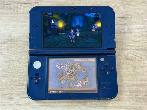 IPS Nintendo New 3DS XL Metallic Blue Console IPS Screen Top R4705 ...