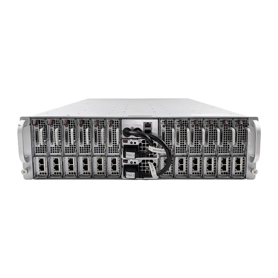 Supermicro MicroCloud 5039MS-H12TRF 3U Server 12x X11SSE-F Nodes Xeon ...