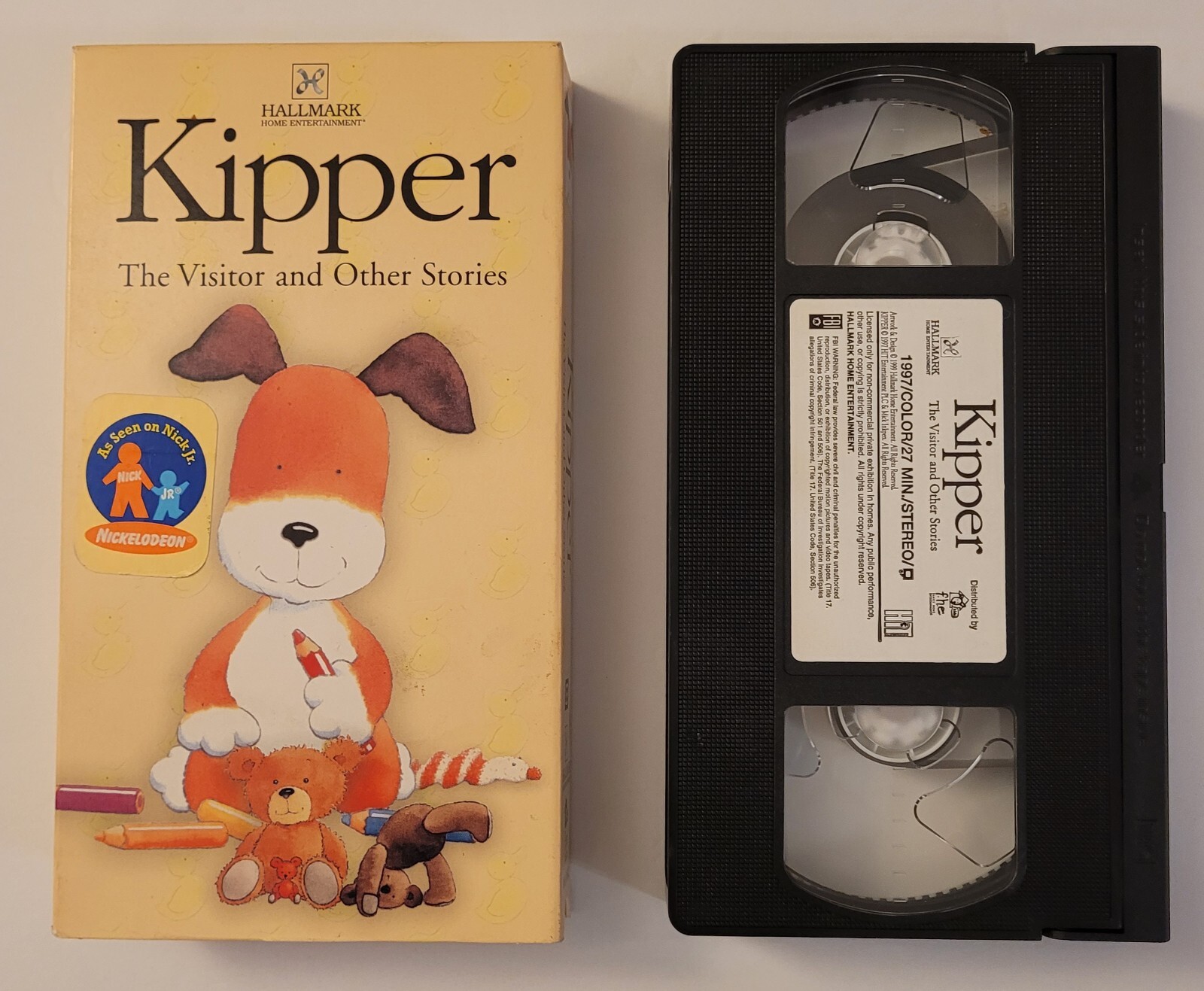 7x KIPPER The Dog VHS Tapes Lot - Children's Cartoon Show Friendship ...